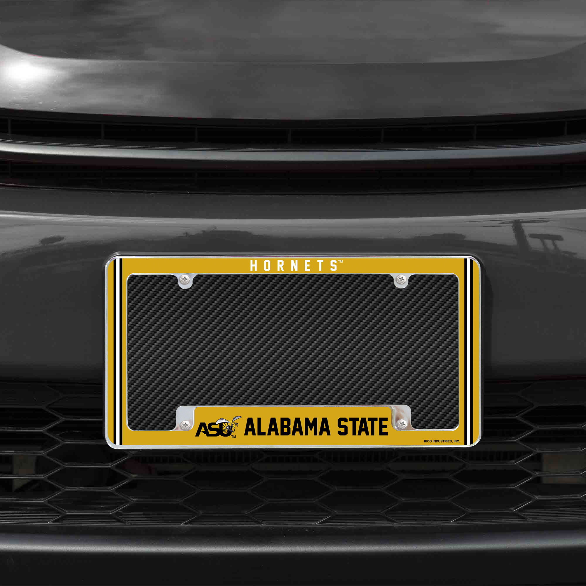 Rico Industries NCAA Alabama State Hornets Classic All Over Chrome ...