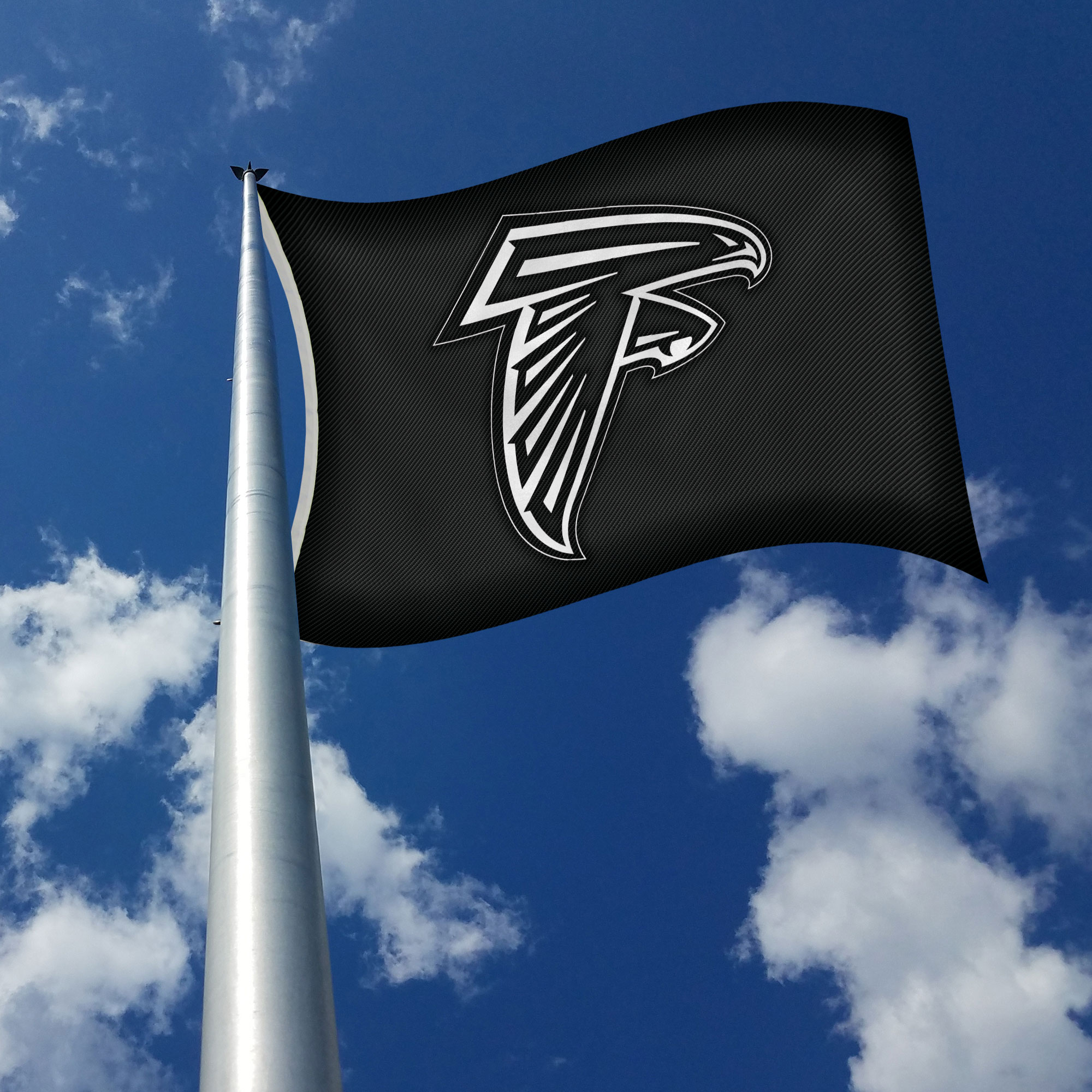 Rico Industries NFL Football Atlanta Falcons Carbon Fiber 3' ' Banner ...